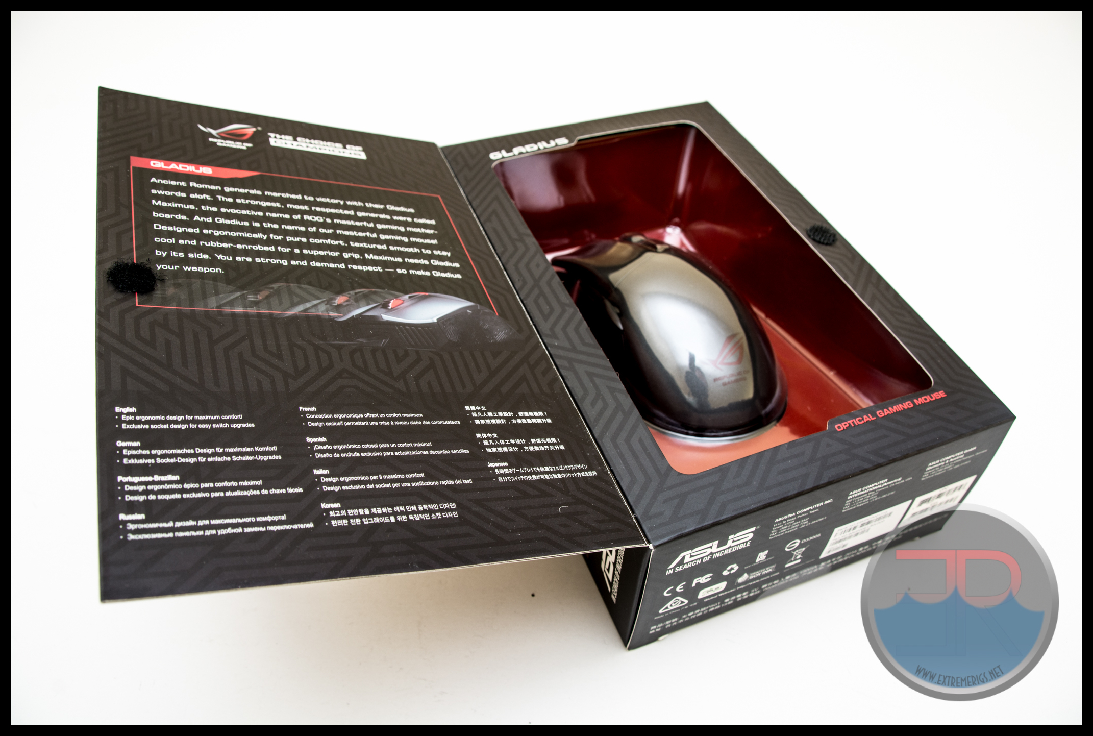 Asus ROG Gladius Mouse Review - ExtremeRigs.net