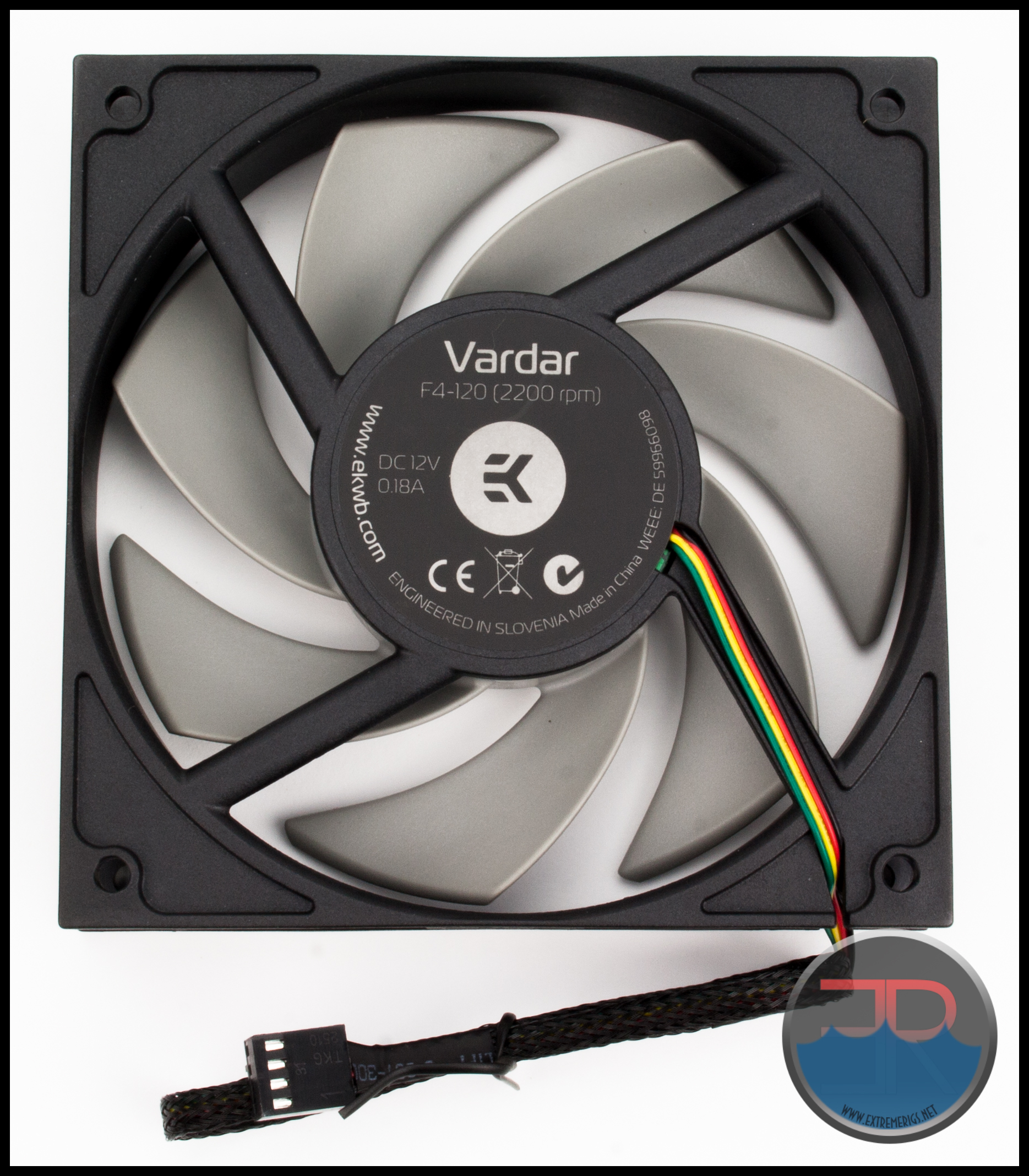 Putting some ER into EK's F4-120 Vardar Fan - ExtremeRigs.net